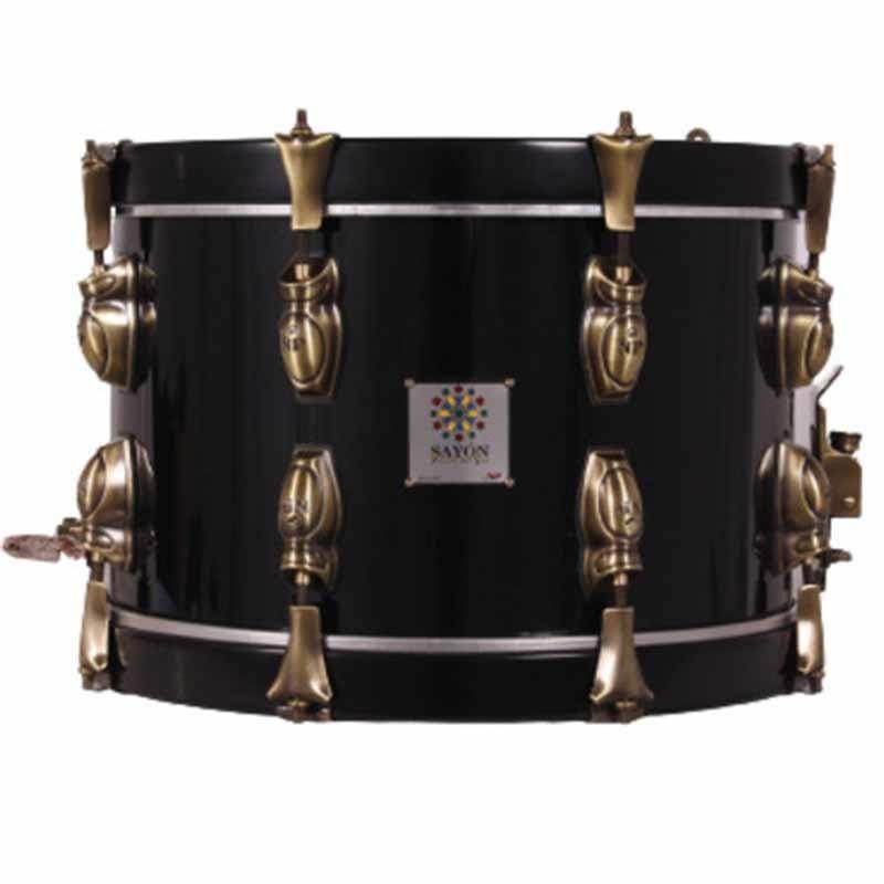 Get the Pasión del Sur old drum 35,6 Ø X 22 cm black-NPDrums