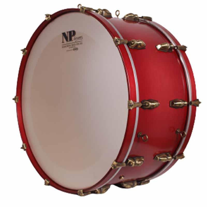 BOMBO BANDA STANDAR OLD 66,0 Ø X 30 CM CAOBA AROS CAOBA